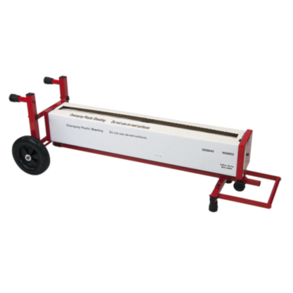 Innovative Mobile Plastic Sheeting Dispenser™ - T.S. Automotive Solutions