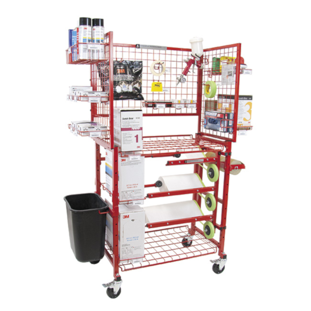 Innovative Painters Prep Cart™ With Masker - T.S. Automotive Solutions