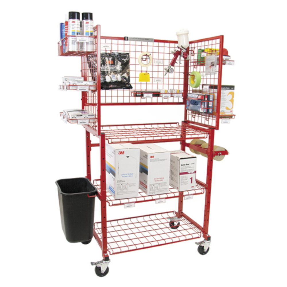 Innovative Painters Prep Cart™ - T.S. Automotive Solutions