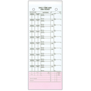 Daily Time and Job Ticket - T.S. Automotive Solutions